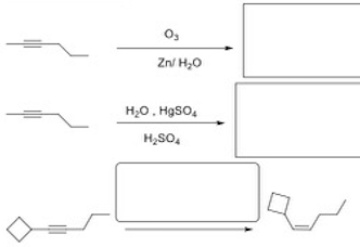 Solved og ZnH2O H20. HgSO4 H2SO4 | Chegg.com