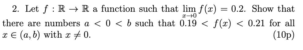 Solved Real analysis: Use the definition of the limit to | Chegg.com