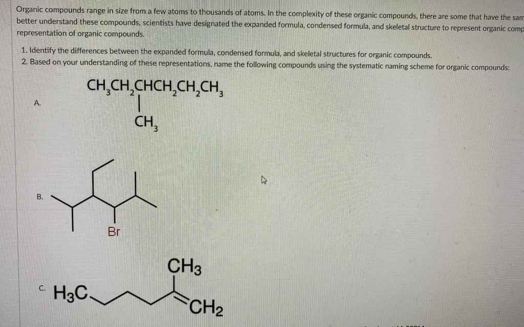 Solved Identify the differences between the expanded | Chegg.com