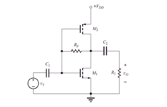 Solved Parameters of the circuit shown in Figure 1:RF = 560 | Chegg.com