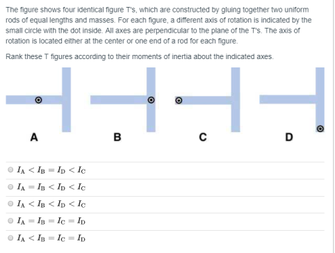 Solved The figure shows four identical figure T's, which are | Chegg.com
