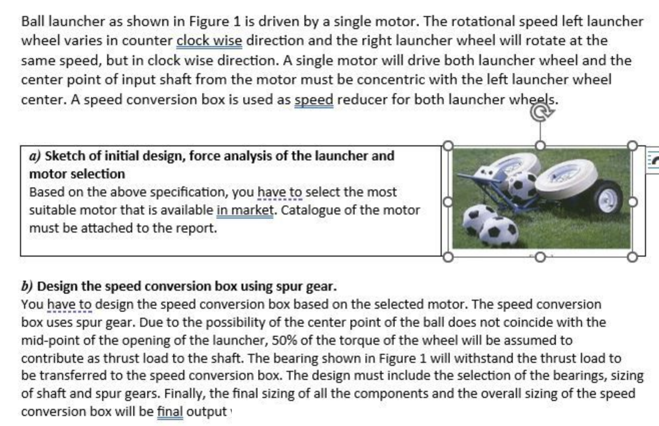 Solved Mechanical Engineering (Component design) | Chegg.com
