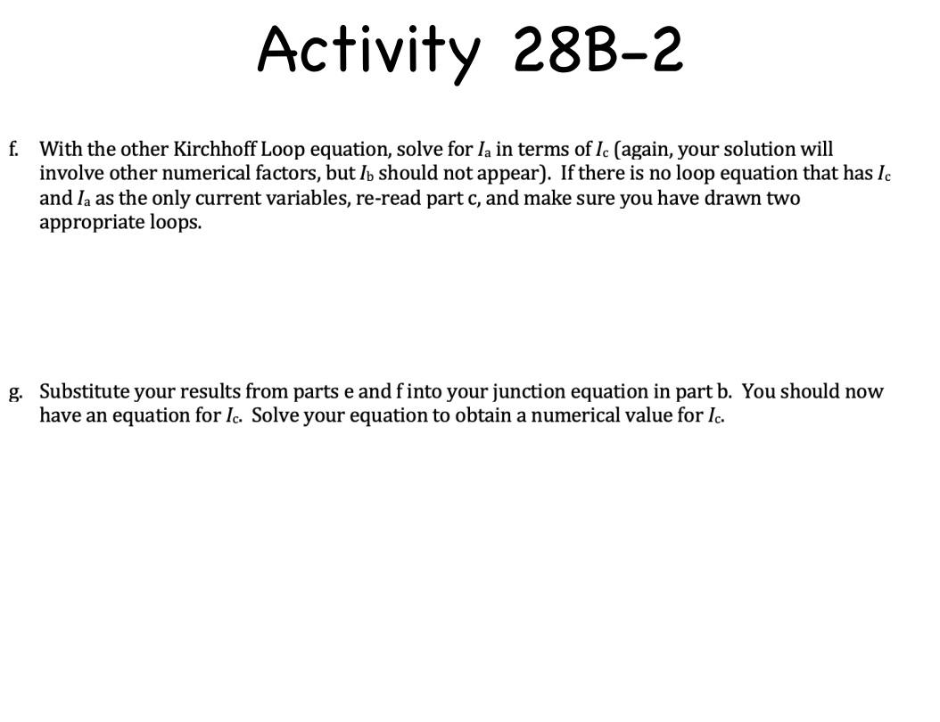 Solved Activity 28B-1 You want to determine the power | Chegg.com