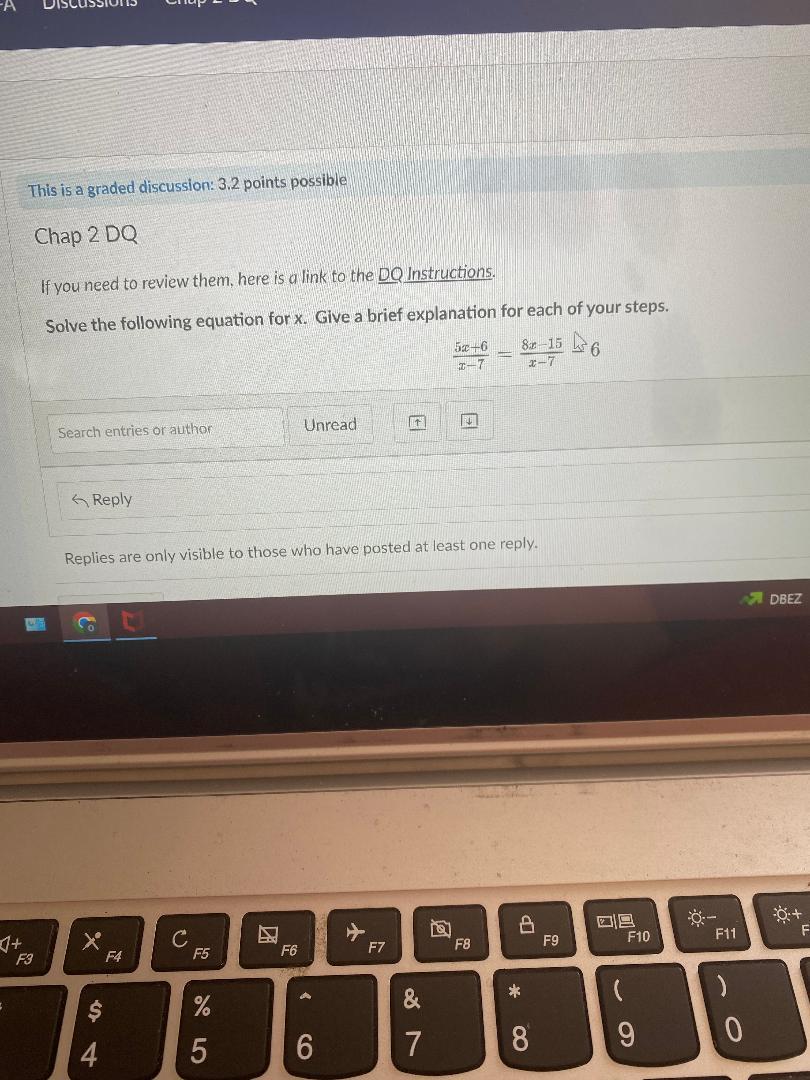 Solved If you need to review them, here is a link to the DQ | Chegg.com