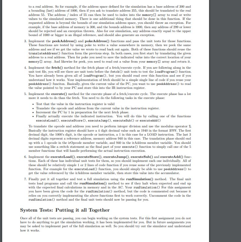 Overview In this assignment you will be building an | Chegg.com