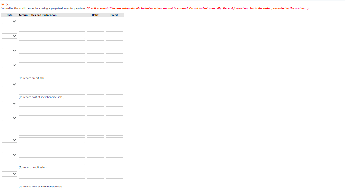 Solved Problem 5-04A a-c (Part Level Submission) Indigo | Chegg.com