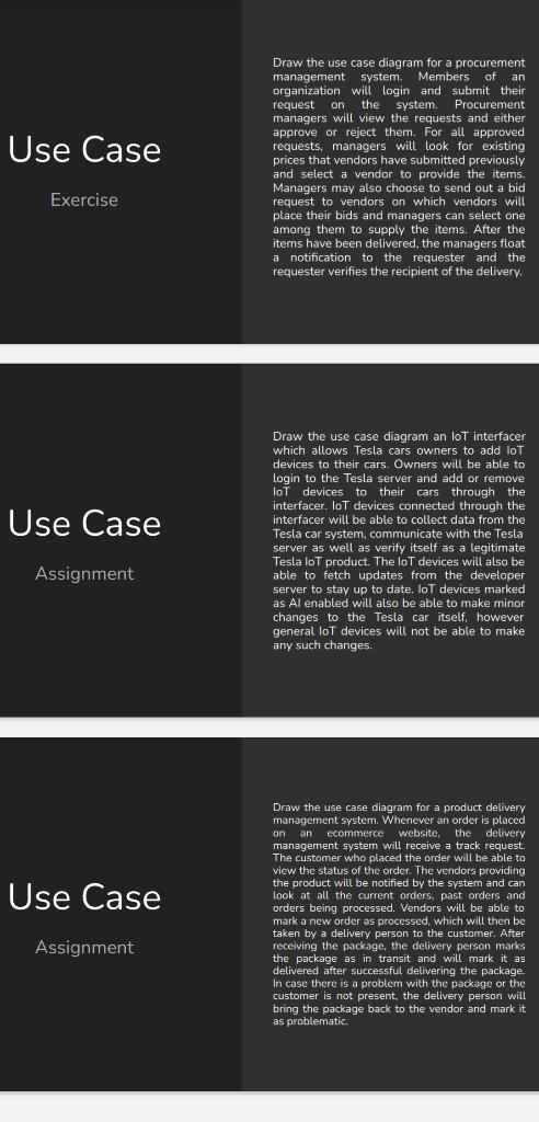 Solved Use Case Draw the use case diagram for a procurement | Chegg.com