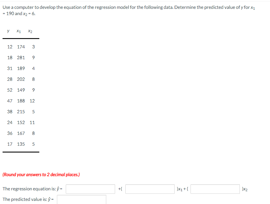 Solved Use a computer to develop the equation of the | Chegg.com