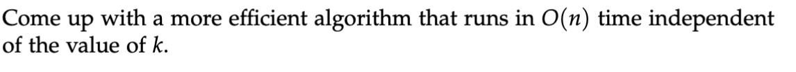 Solved Consider The Following Algorithm That Given An Array 2009