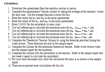 Procedure: 1. Complate the information and | Chegg.com