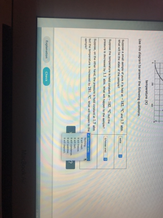 Solved temperature (K) Use this diagram to answer the | Chegg.com