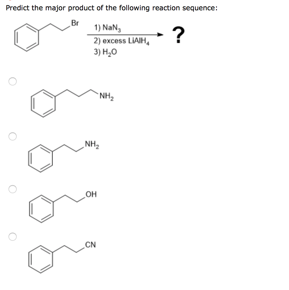 Solved Question 13 Predict the product for the following | Chegg.com
