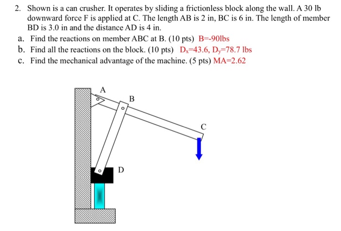 Solved Statics: rigid bodies in equilibrium. Machines and | Chegg.com