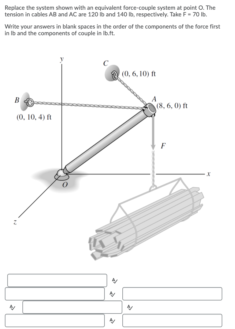 Solved Replace the system shown with an equivalent | Chegg.com
