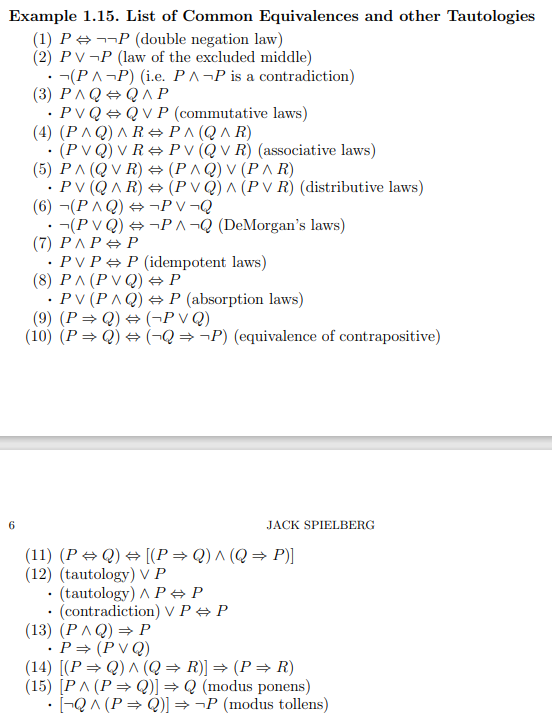 Solved Use Example 1.15 to deduce the following | Chegg.com