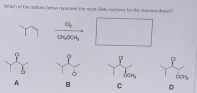 Solved Which of the options below represent the most likely | Chegg.com