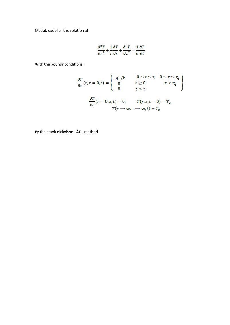 Solved please provid me a matlab code for the | Chegg.com