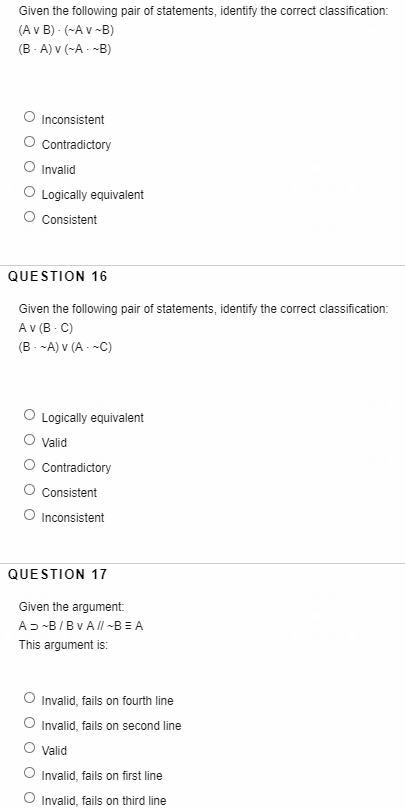 Solved Given that A and B are true and X and Y are false, | Chegg.com