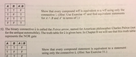 Solved 47. Every compound statement is equivalent to a | Chegg.com