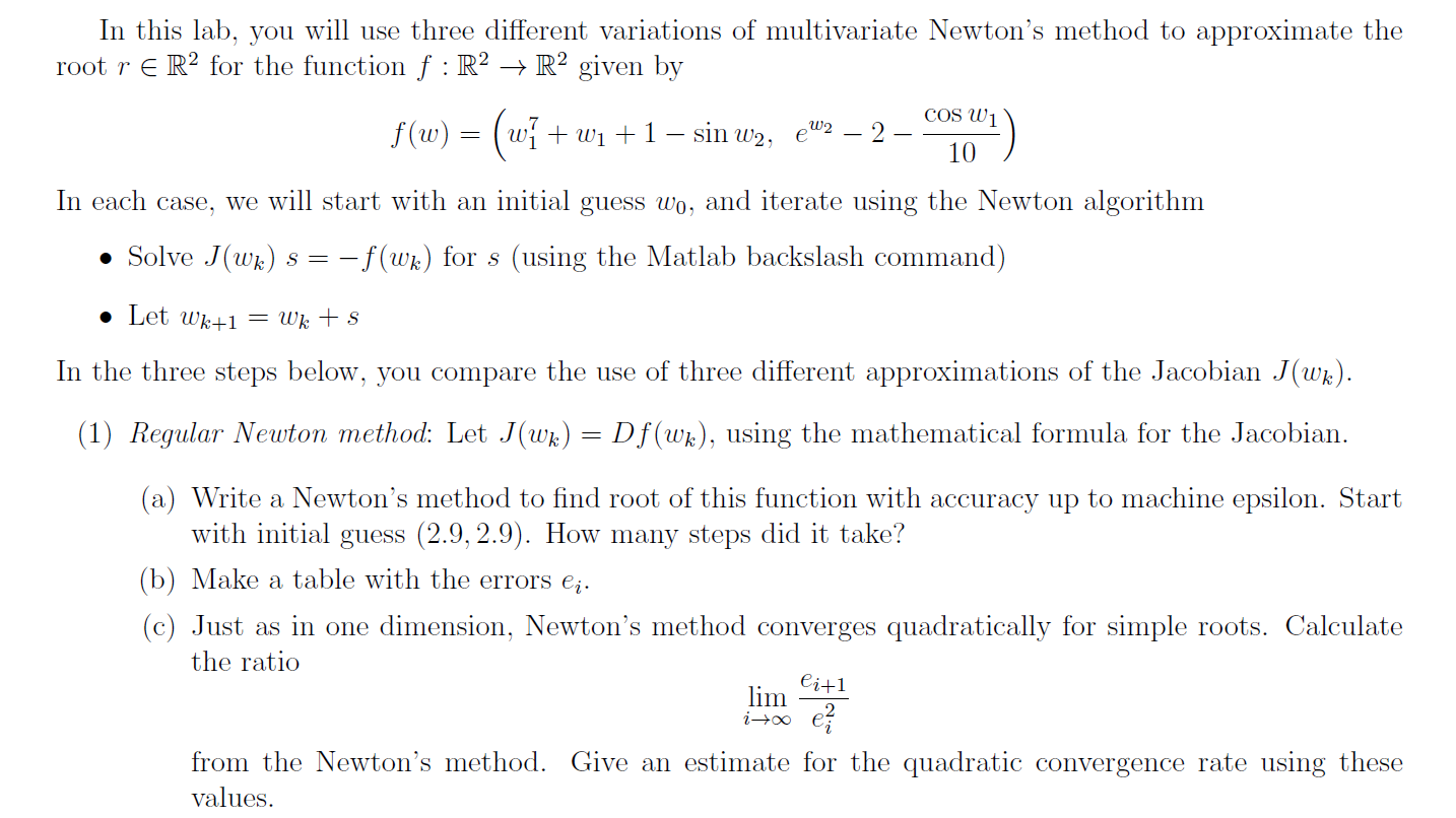 Solved In this lab, you will use three different variations | Chegg.com