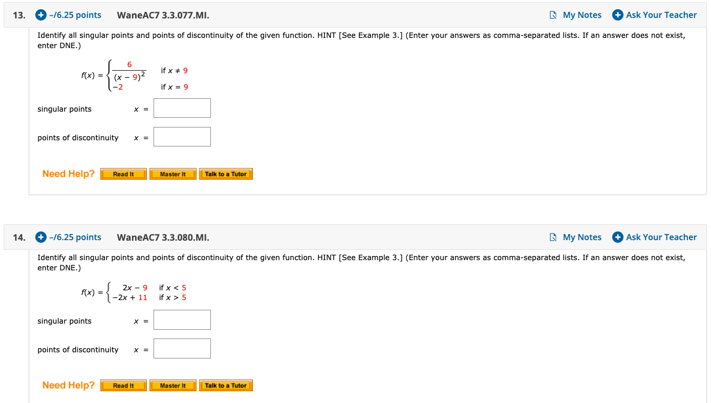 Solved 13. -76.25 points WaneAC7 3.3.077.MI. My Notes + Ask | Chegg.com Solved 13. -76.25 points WaneAC7 3.3.077.MI. My Notes + Ask | Chegg.com