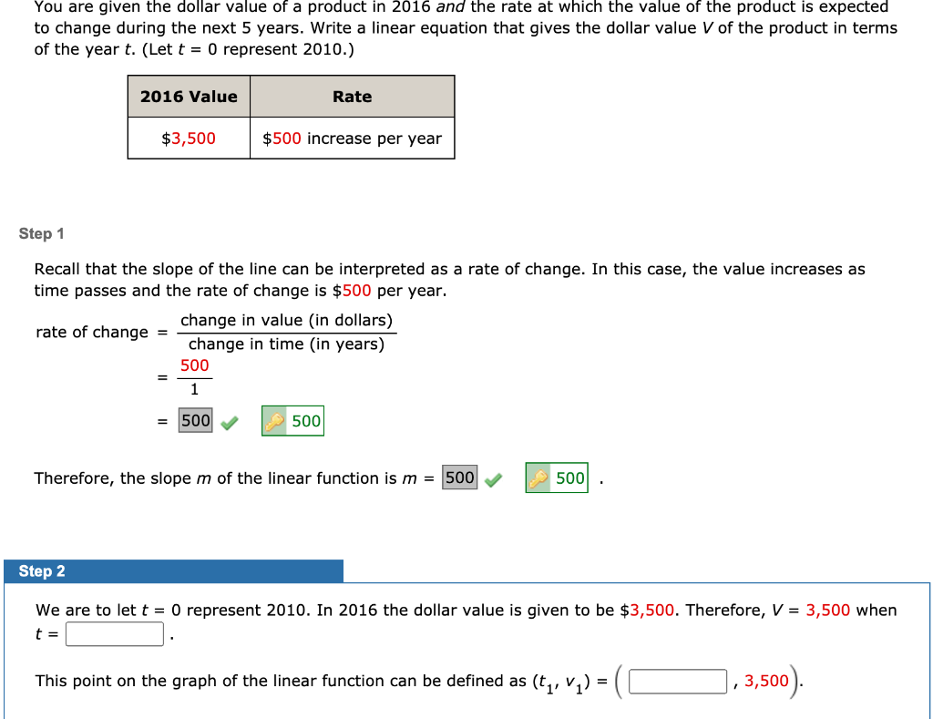 Solved You are given the dollar value of a product in 2016 | Chegg.com