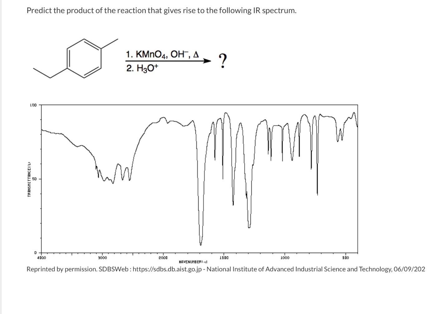 Solved Predict the product of the reaction that gives rise | Chegg.com