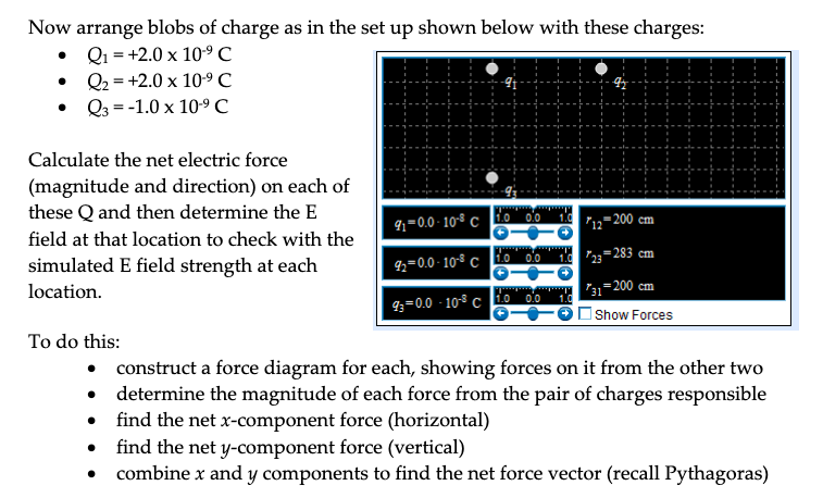 Solved jCalculate net force on Q2 ﻿from coulomb'slaw.Now | Chegg.com