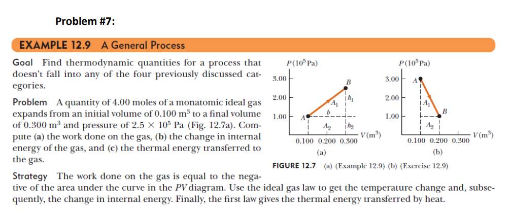 Solved EXAMPLE 12.9 A General Process Goal Find | Chegg.com
