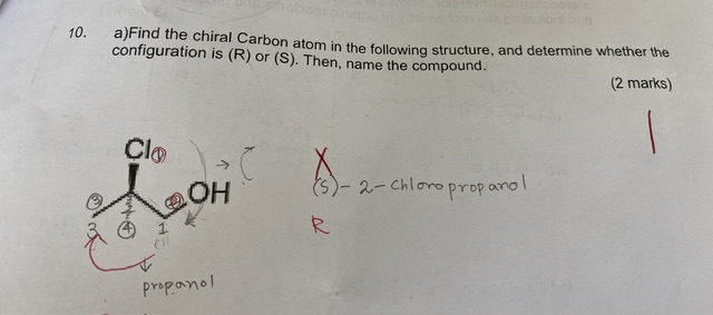 Solved 2. The correct name of the following molecule is (a) | Chegg.com