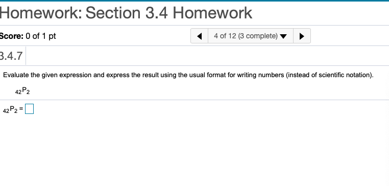 Solved Homework Section 3 4 Homework Score 0 Of 1 Pt 4 7