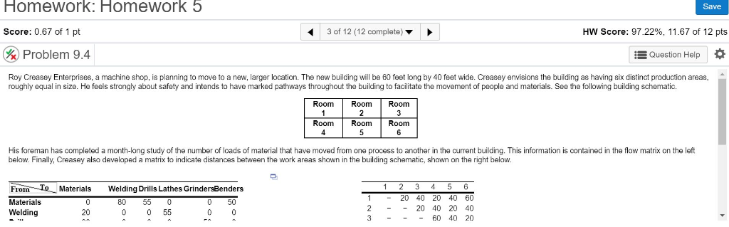 Solved Homework: Homework 5 Score: 0.67 of 1 pt ㊧ Problem | Chegg.com