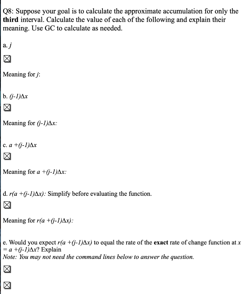 Q1: Which function is the exact rate of change | Chegg.com