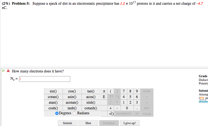 Solved (2%) Problem 5: Suppose a speck of dirt in an | Chegg.com