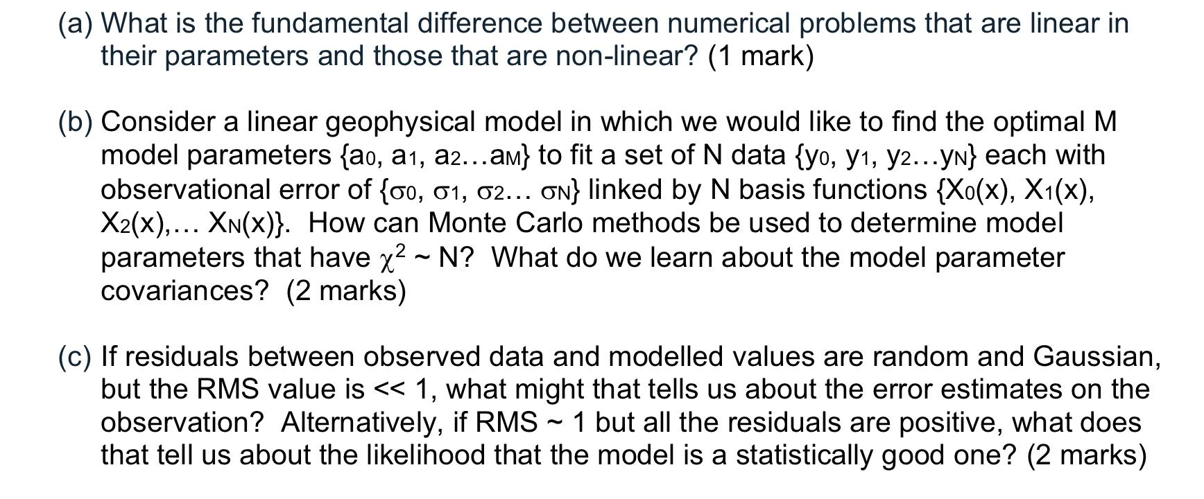 Solved (a) What is the fundamental difference between | Chegg.com