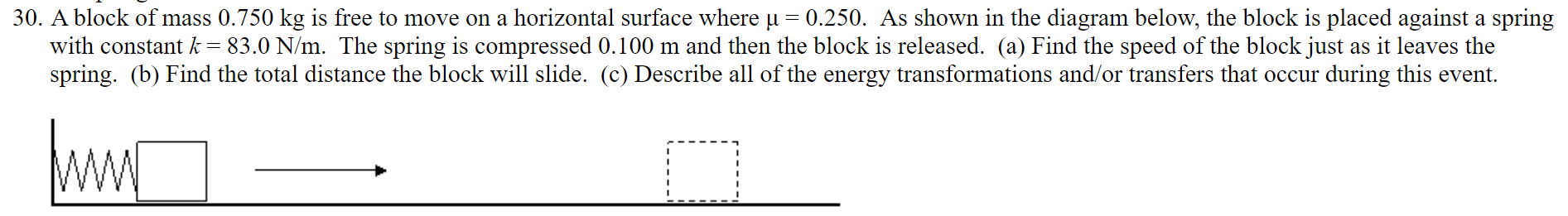 Solved AP Physics C Work and Energy. Solve problems | Chegg.com