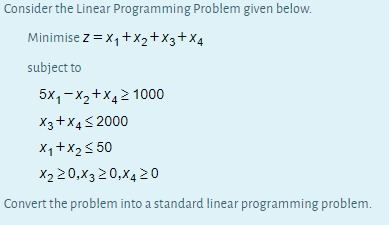 Solved Consider the Linear Programming Problem given below. | Chegg.com