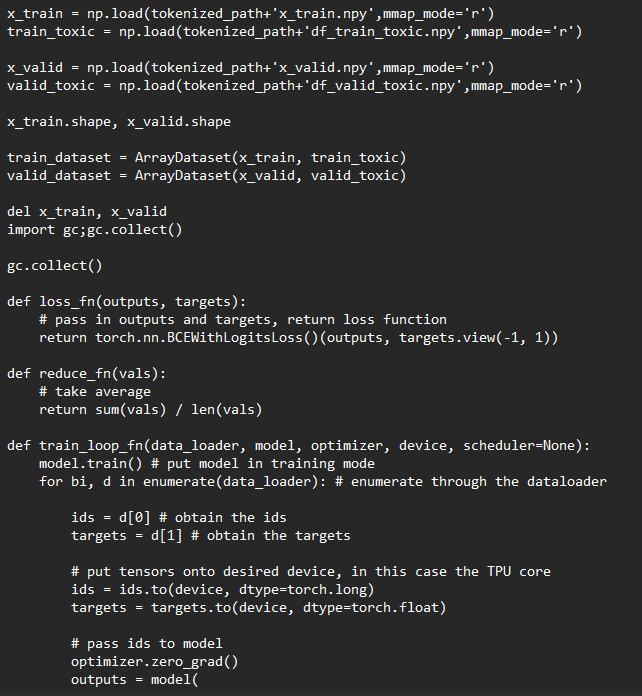 Solved model.eval() \# put model in eval mode for later use | Chegg.com