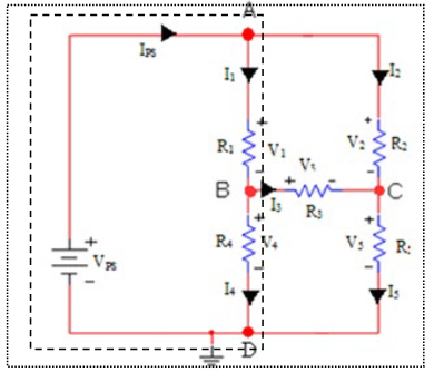Solved Need help with KVL and KCL to find voltages and | Chegg.com