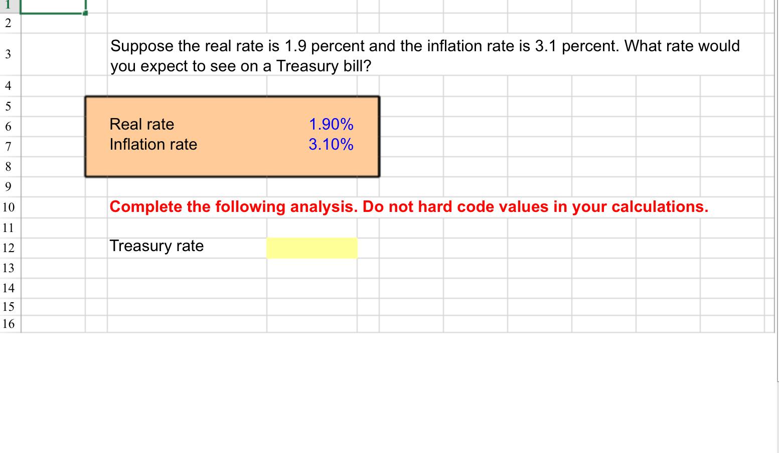 Solved 2 3 Suppose the real rate is 1.9 percent and the | Chegg.com
