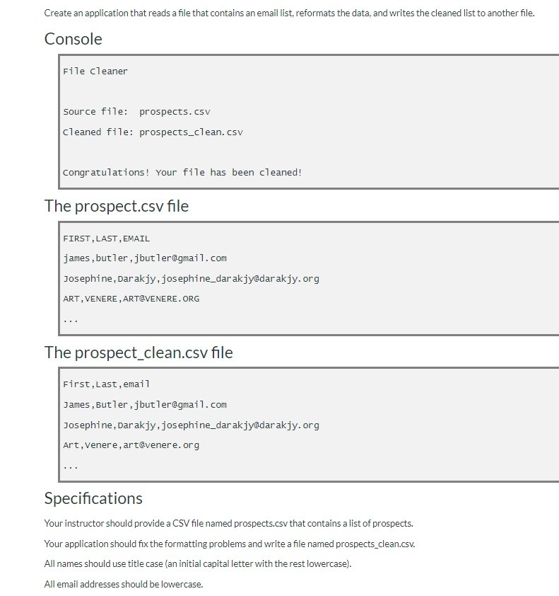 list contains 501 names here is an example of the | Chegg.com