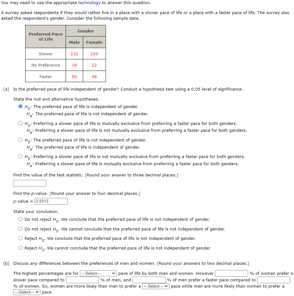 Solved lou may need to use the appropriate technology to | Chegg.com