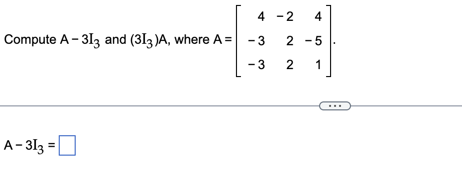 Solved Compute each matrix sum or product if it is defined. | Chegg.com