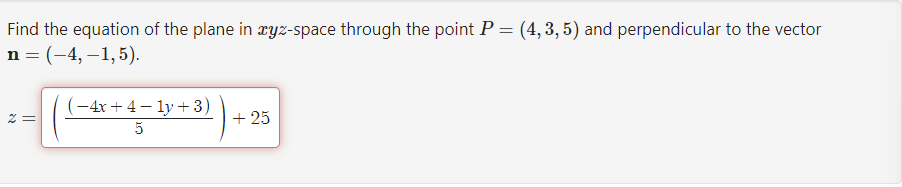 Solved Find the equation of the plane in xyz-space through | Chegg.com