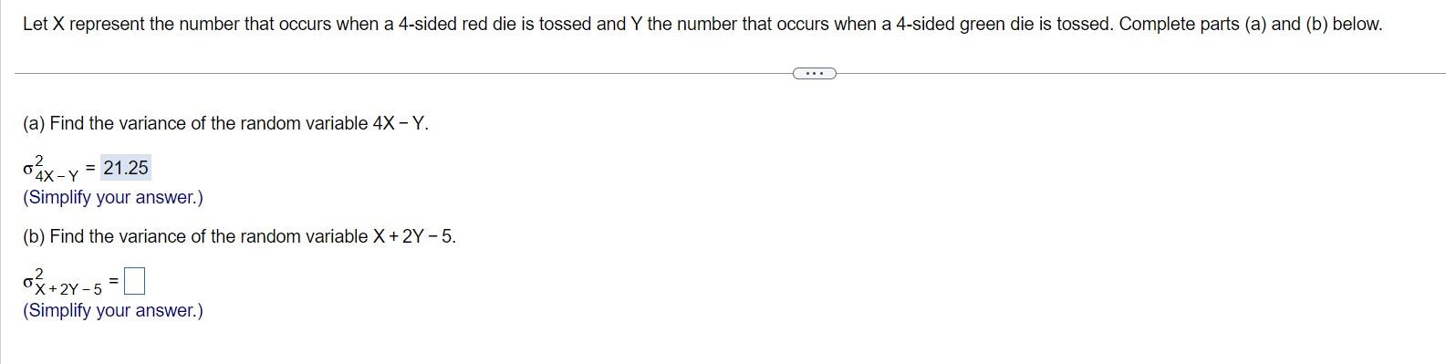 Solved Let X represent the number that occurs when a 4-sided | Chegg.com
