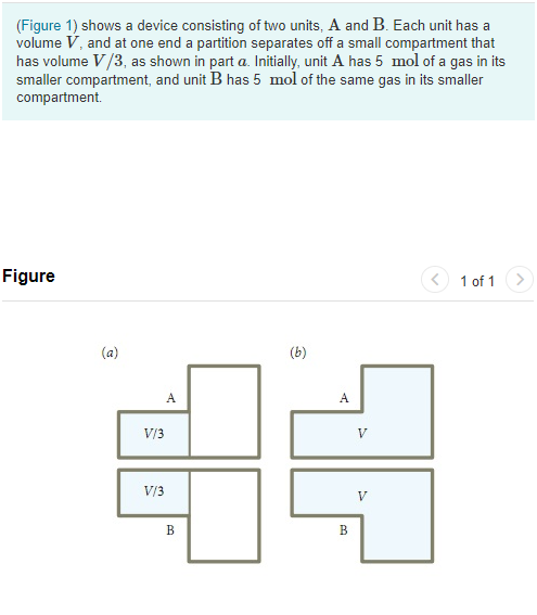 Solved (Figure 1) shows a device consisting of two units, A | Chegg.com