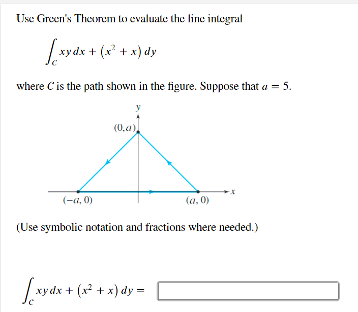 Solved Use Green's Theorem to evaluate the line integral | | Chegg.com