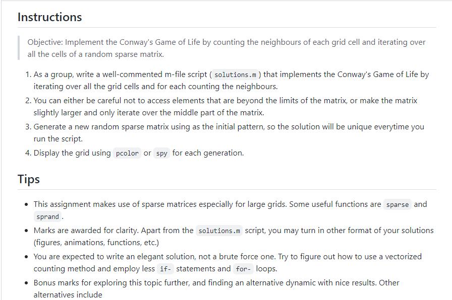 Solved Game of Life is a world that consists of an infinite, | Chegg.com