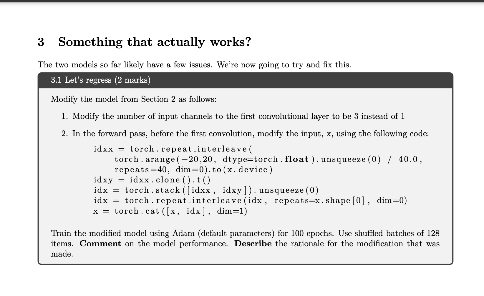 Solved 1 An initial attempt Suppose you built and trained a | Chegg.com