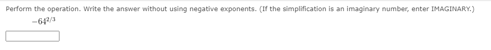 Solved Perform the operation. Write the answer without using | Chegg.com